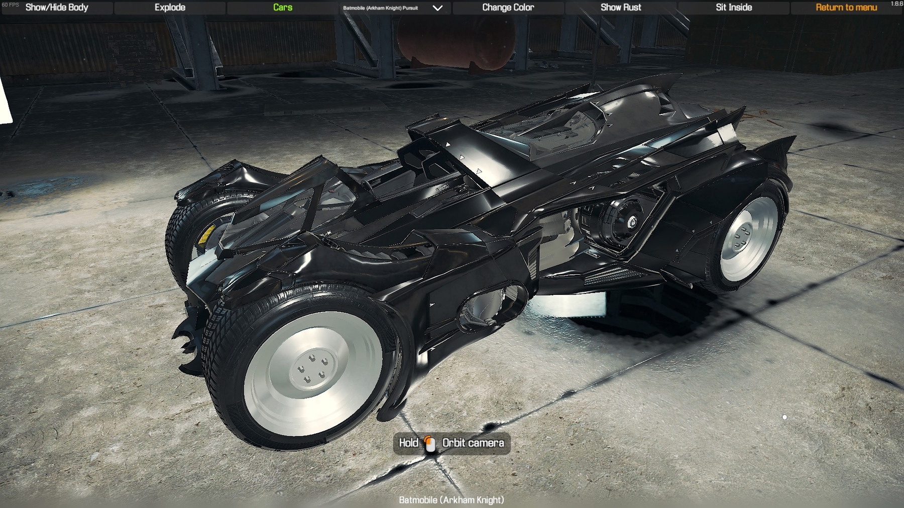 BATMOBILE (ARKHAM KNIGHT) - CMS 2018 Cars - Car Mechanic Simulator 2018 ...