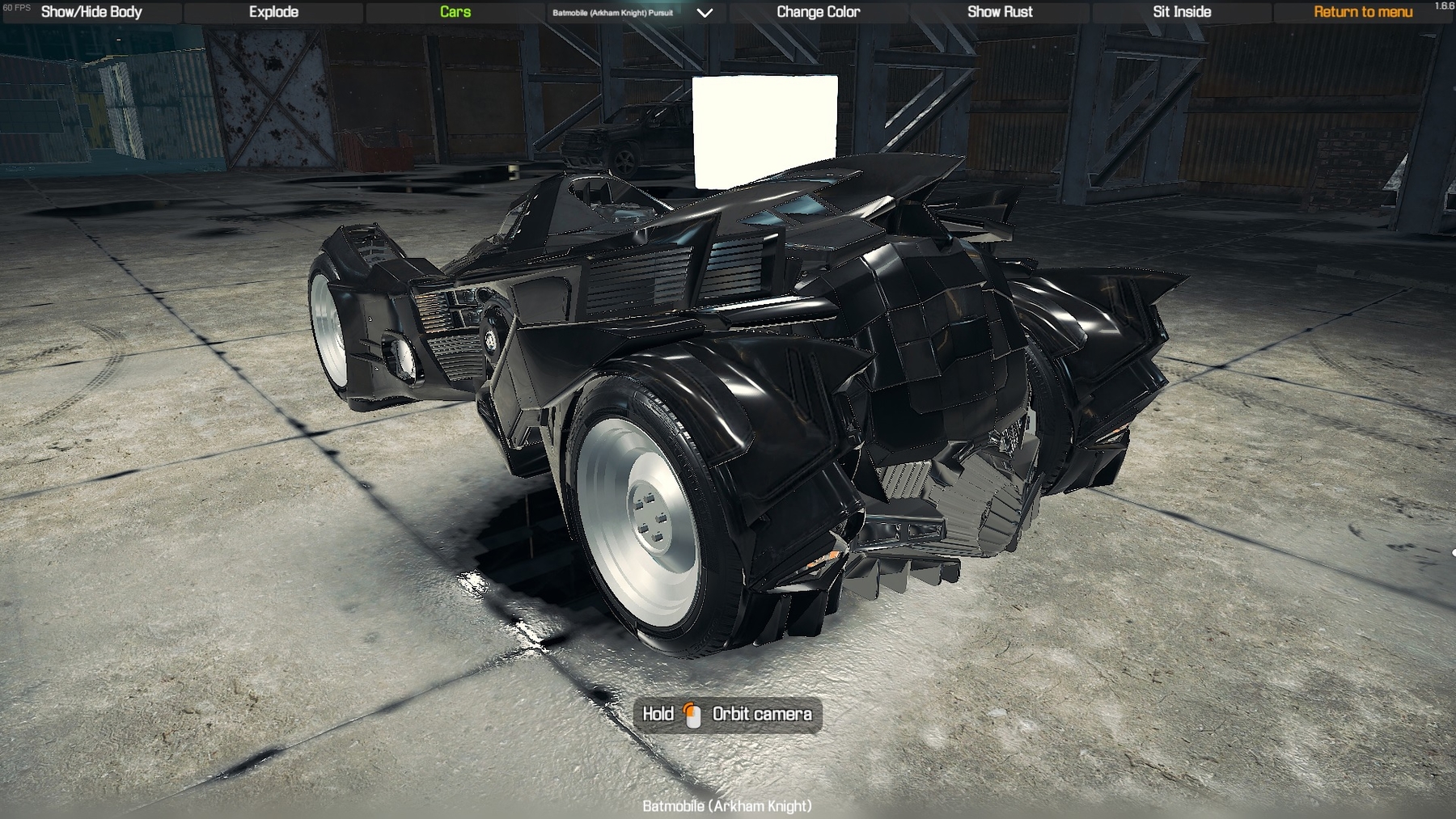 BATMOBILE (ARKHAM KNIGHT) - CMS 2018 Cars - Car Mechanic Simulator 2018 ...