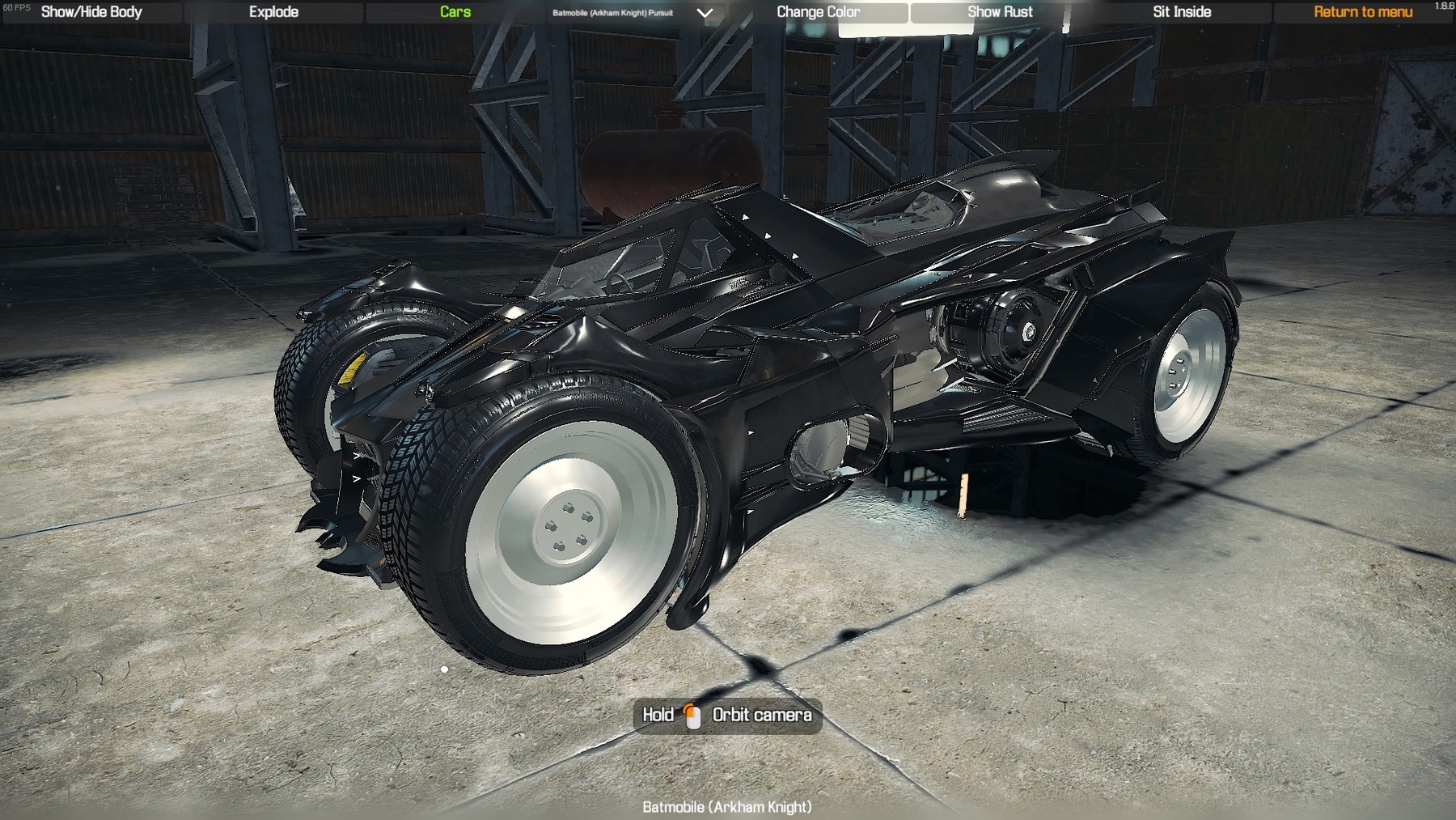 BATMOBILE (ARKHAM KNIGHT) - CMS 2018 Cars - Car Mechanic Simulator 2018 ...