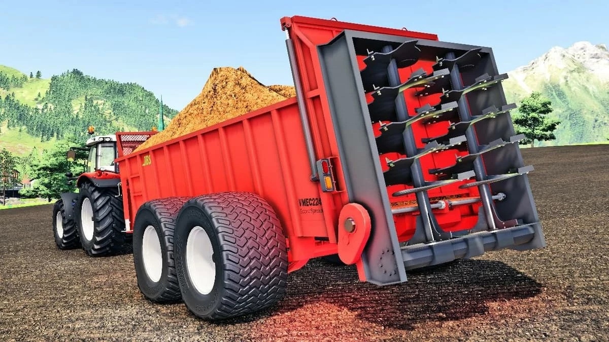 JBS ECONO 2248 v1.0.0.0 - FS 19 Manure Spreader - Farming Simulator ...