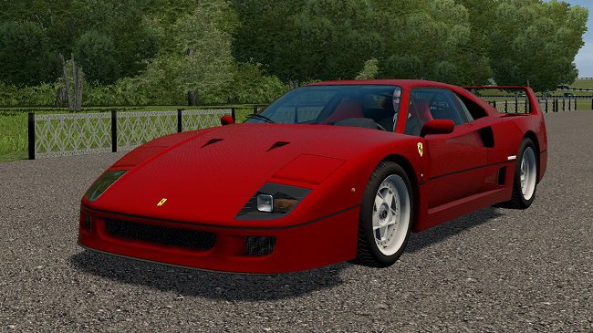 Ferrari F40 1987 - CCD Cars - City Car Driving - Mods - Mods for Games ...