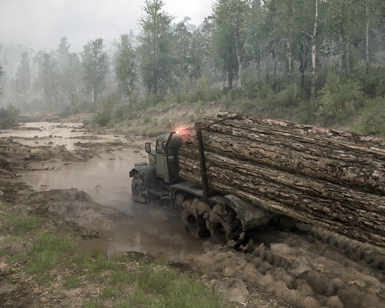 "RIVER CROSSINGS" MAP - Spintires: MudRunner Maps - Spintires ...