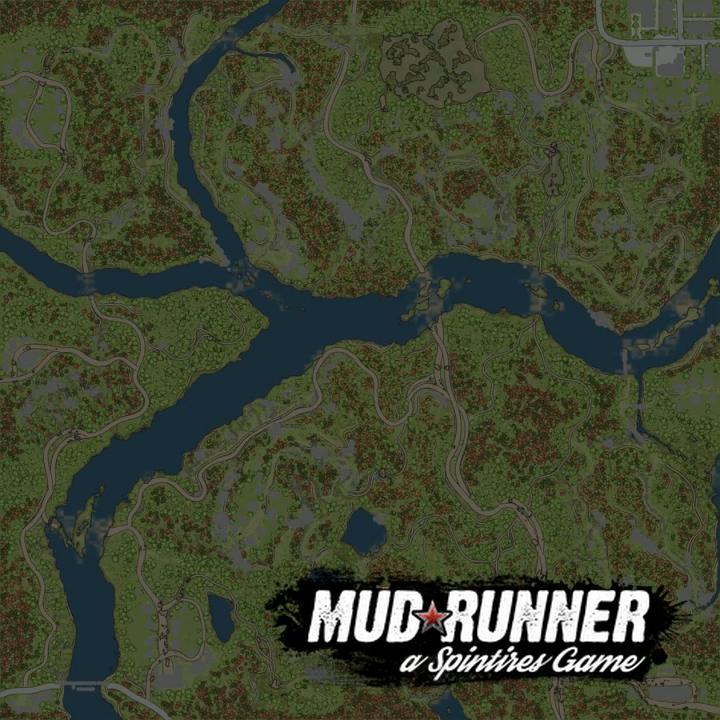 "RIVER CROSSINGS" MAP - Spintires: MudRunner Maps - Spintires ...