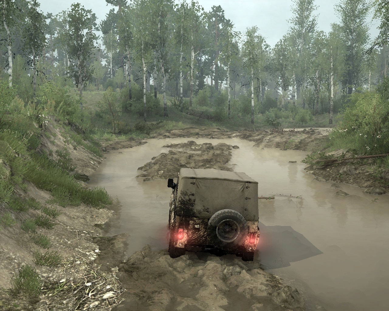 "RIVER CROSSINGS" MAP - Spintires: MudRunner Maps - Spintires ...