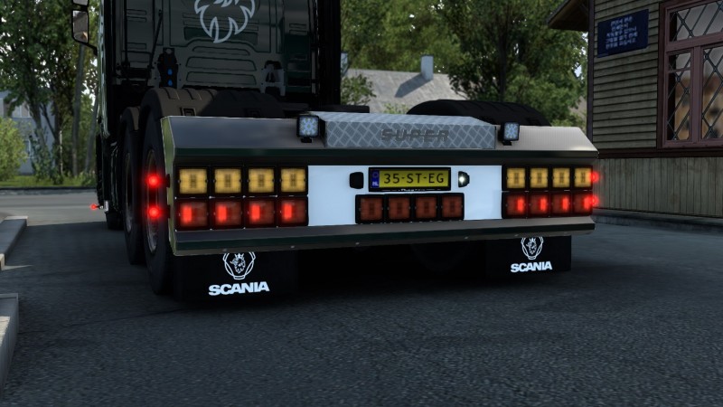 Holland Style Rear Bumper for Scania NG 2016 (1.43.x) - ETS 2 Others ...