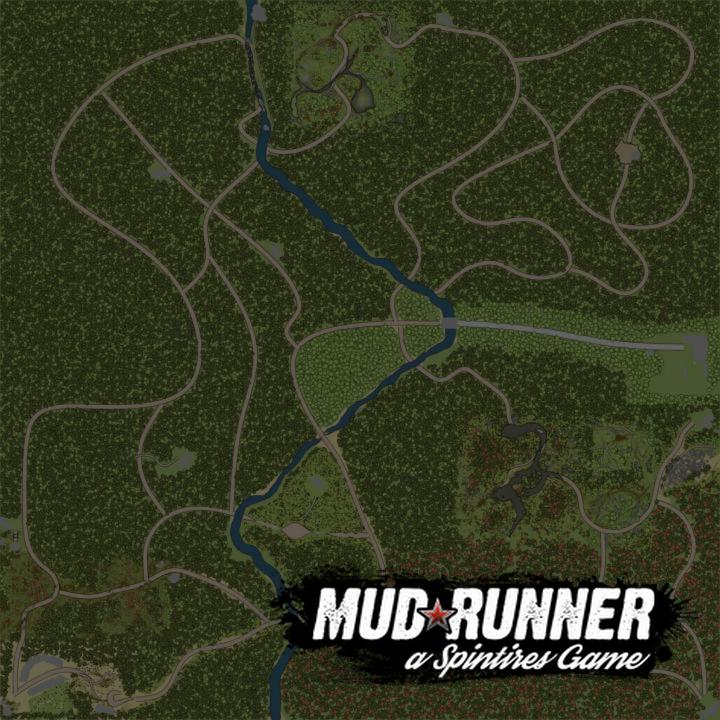 Map "SMALL RIVER" - Spintires: MudRunner Maps - Spintires: MudRunner ...
