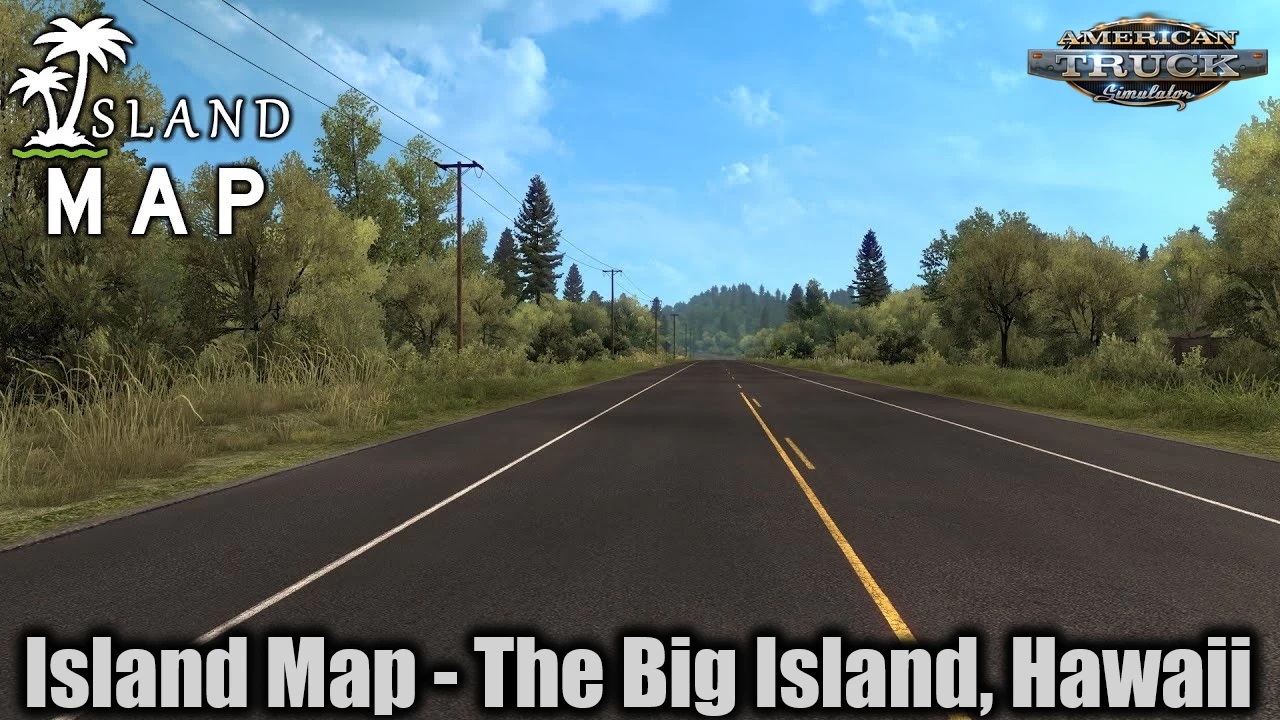 Island Map - The Big Island, Hawaii v0.2.1 (1.43.x) - ATS Maps ...