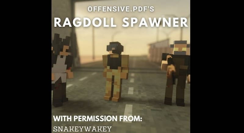 Ragdoll Spawner - Teardown Others Modifications - Teardown - Mods ...