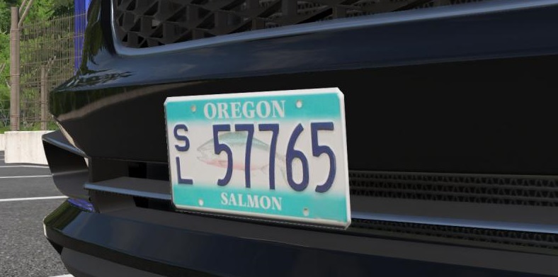 Oregon license plate pack V 1.0 - BeamNG.drive Others Modifications ...