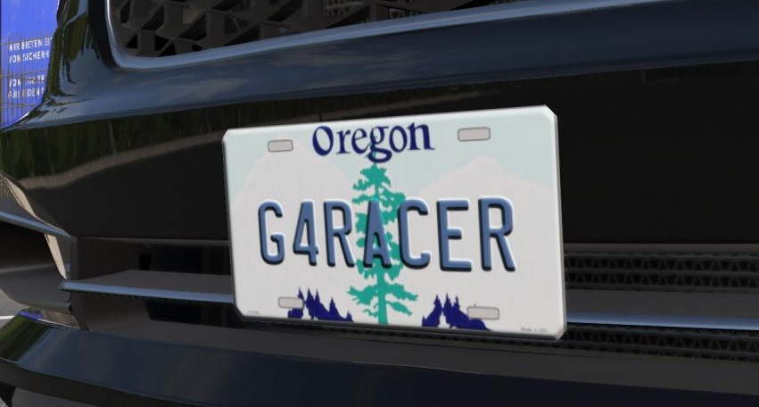 Oregon license plate pack V 1.0 - BeamNG.drive Others Modifications ...