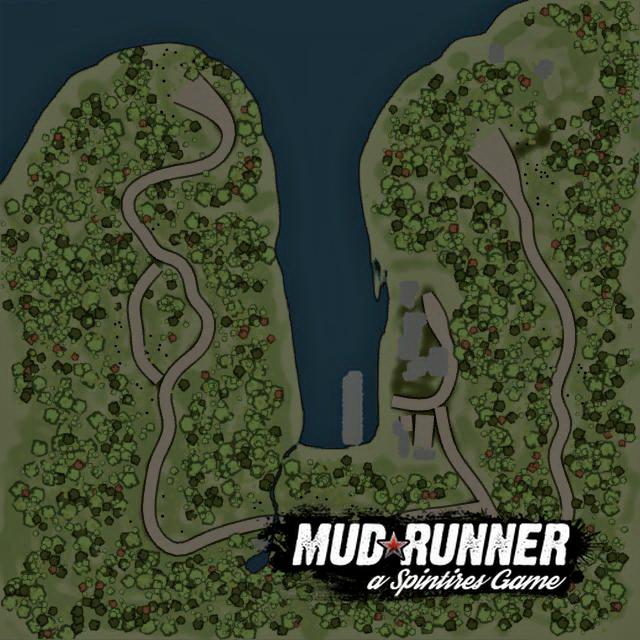 Map «Skidderrun Mudrunner» (v18/05/21) - Spintires: MudRunner Maps ...