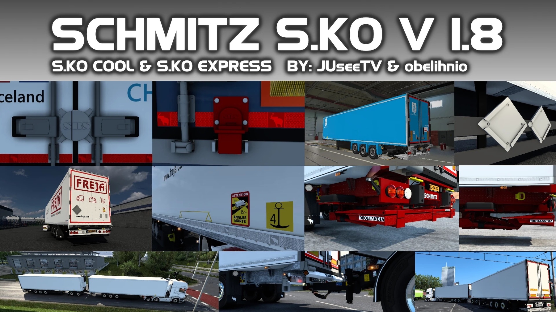 Schmitz SK.O Trailer v1.8b by obelihnio & JUseeTV - 1.44/1.45 - ETS 2 Trailers - Euro Truck ...
