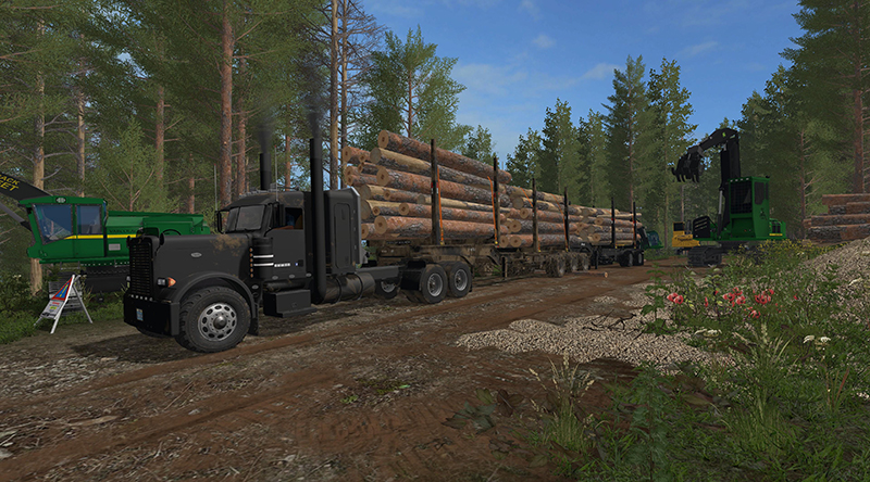 SUPER B LOG TRAILERS V1.0 - FS 17 Forestry Equipment - Farming ...