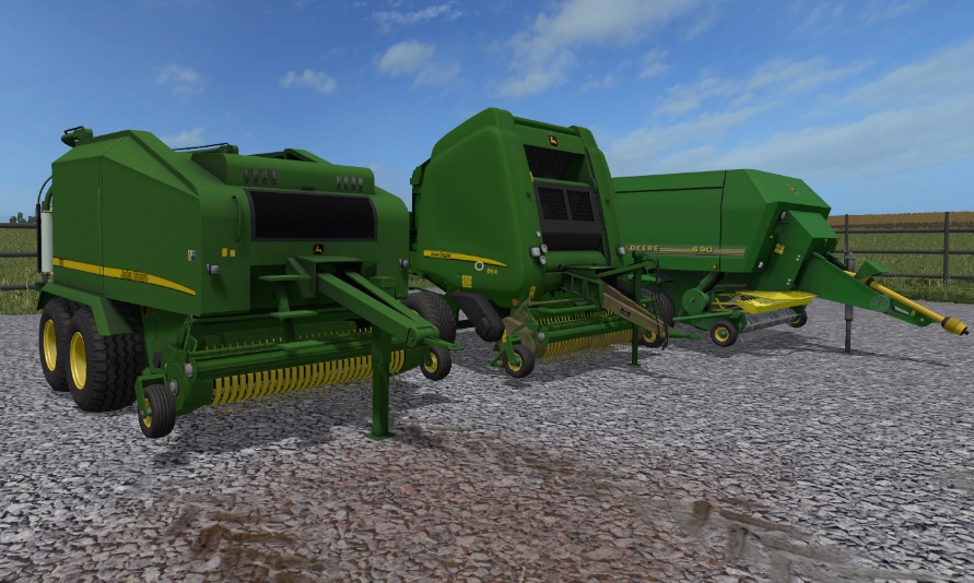 JOHN DEERE Balers Pack V3.0 FOR FS2017 - FS 17 Balers - Farming ...