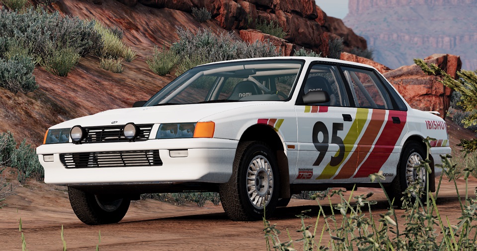 Ibishu rally skin (colorable) 1.0 - BeamNG.drive Skins - BeamNG.drive ...