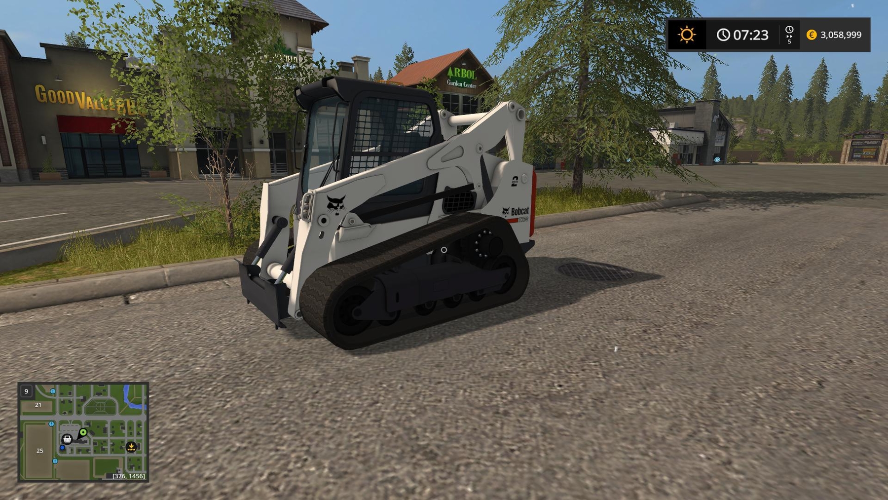 BOBCAT SKID STEER V2.0 - FS 17 Forklifts & Excavators - Farming ...