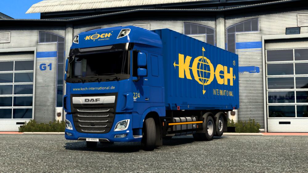 DAF XF E6 By Schumi Swap Body Addon v1.3 - 1.46 - ETS 2 Trailers - Euro ...