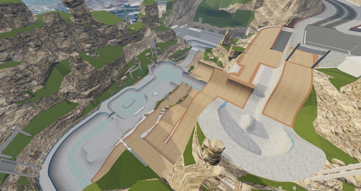 Skate 3: University District v1.0 - BeamNG.drive Maps - BeamNG.drive ...