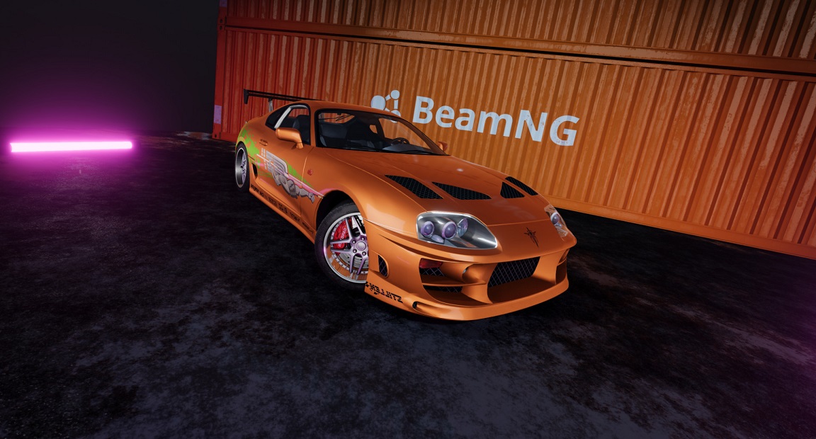 TOYOTA SUPRA MK4 - 2 FAST 2 FURIOUS UPDATED - BeamNG.drive Vehicles - BeamNG.drive - Mods - Mods ...