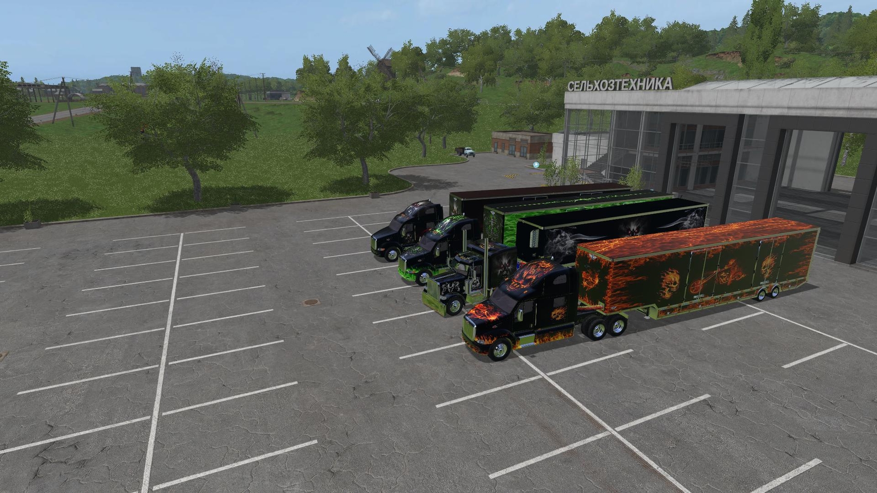 FS17 GHOAT RIDER PACK V1.0 - FS 17 Trucks - Farming Simulator 2017 ...