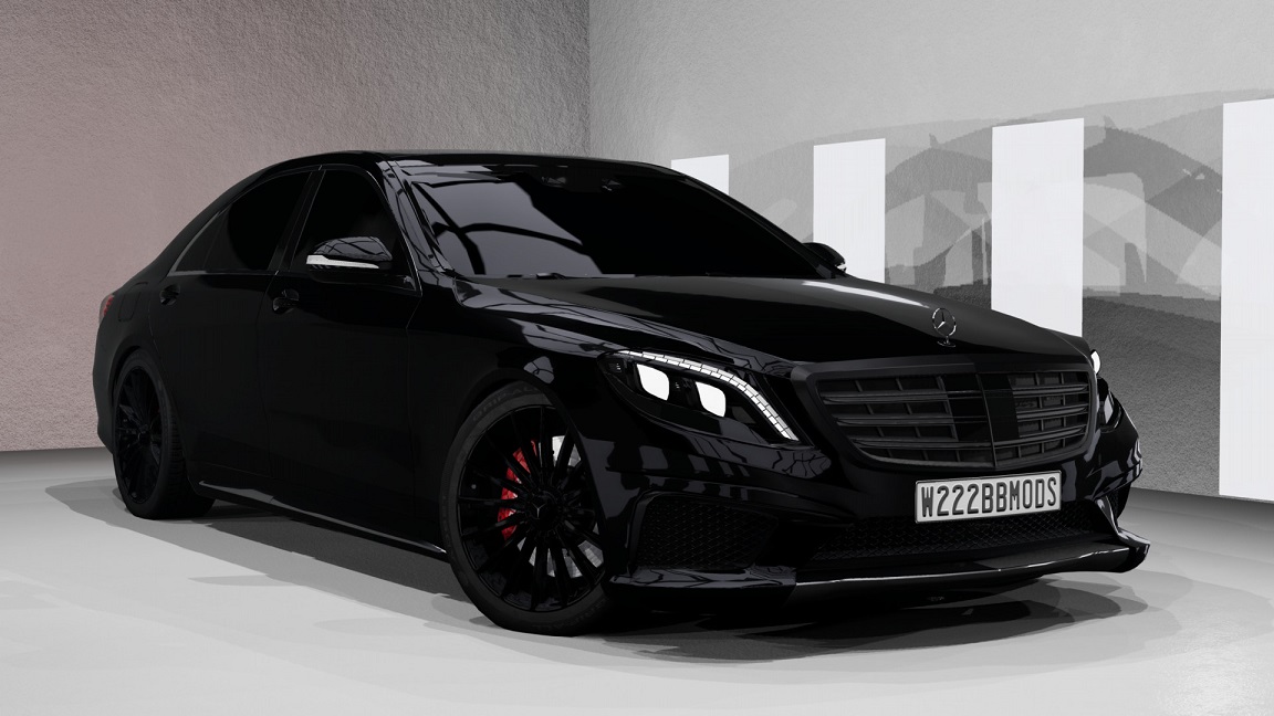 Mercedes-Benz W222 (2013-2017),(2017-2020) PACK 1.2 (0.28.X) - BeamNG ...
