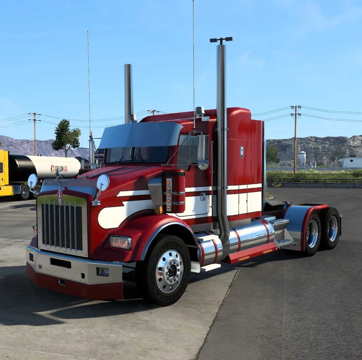 Kenworth T800 Custom by ReneNate (1.47) - ATS Trucks USA - American Truck Simulator - Mods ...