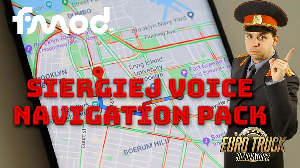 Siergiej Voice Navigation Pack v2.2 - ETS 2 Others Modifications - Euro Truck Simulator 2 - Mods ...