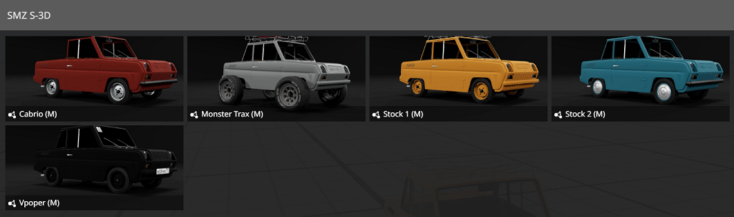 SMZ S-3D MOTORCYCLE CARRIAGE - BeamNG.drive Vehicles - BeamNG.drive ...