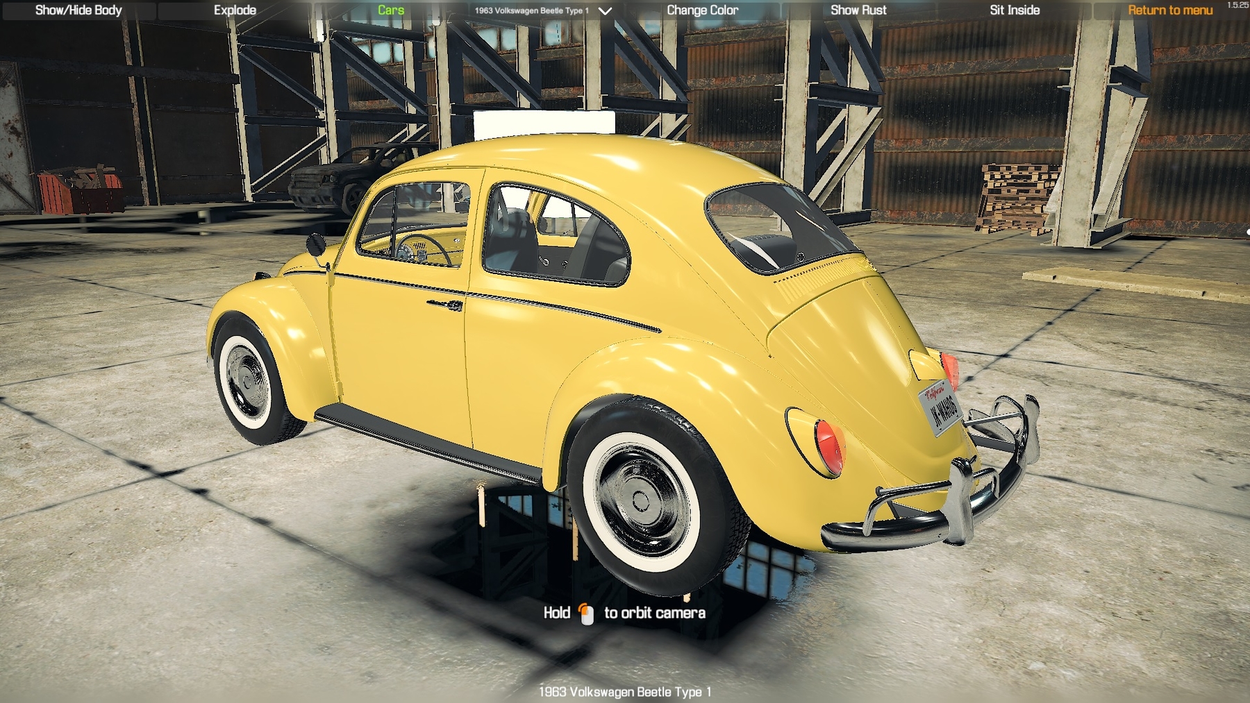 1963 Volkswagen Beetle Type 1 - CMS 2018 Cars - Car Mechanic Simulator ...