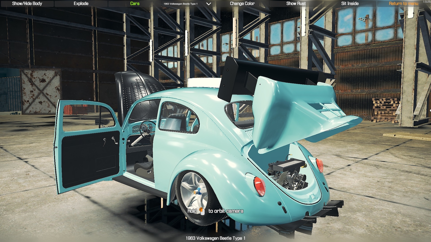 1963 Volkswagen Beetle Type 1 - CMS 2018 Cars - Car Mechanic Simulator ...