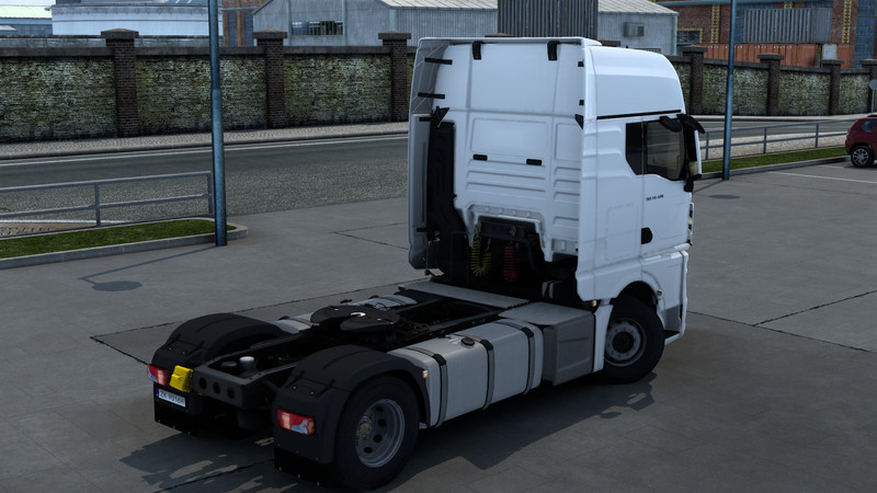 MAN TGX 2020 - Chassis with 1420 liters fuel tank (2x 710 liters) By Teksit v1.0 - ETS 2 Trucks ...