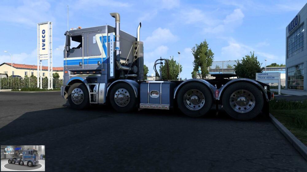 Kenworth K200 HCC Edit (BSA Revision) by RTA-Mods [1.47] - ETS 2 Trucks ...