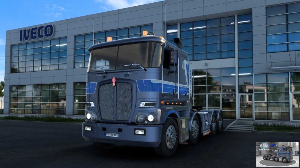 Kenworth K200 HCC Edit (BSA Revision) by RTA-Mods [1.47] - ETS 2 Trucks ...