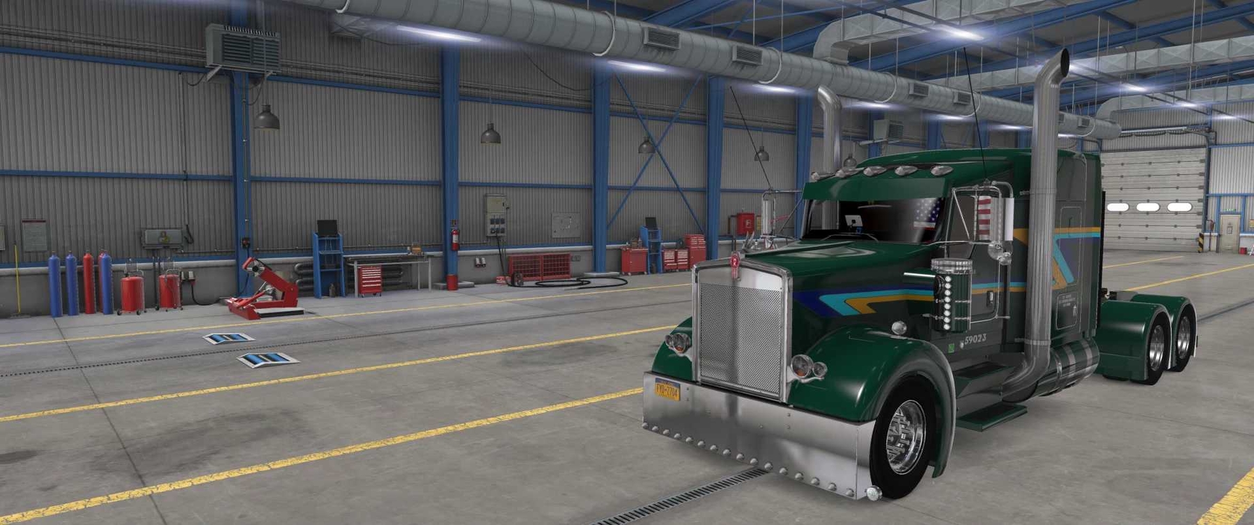 Ruda W900 Killer 62 Cab Skin v1.0 - ATS Skins - American Truck ...