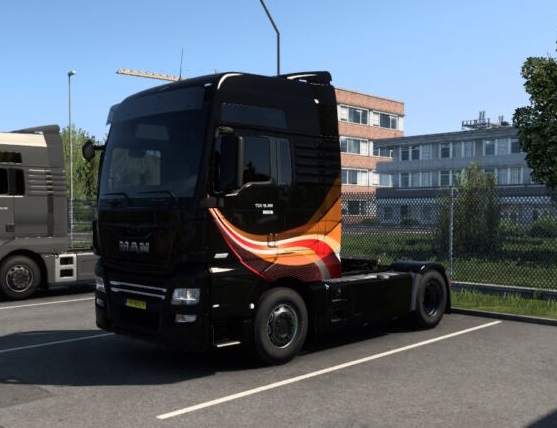 MAN TGX Euro6 Lines Skin - ETS 2 Skins - Euro Truck Simulator 2 - Mods ...