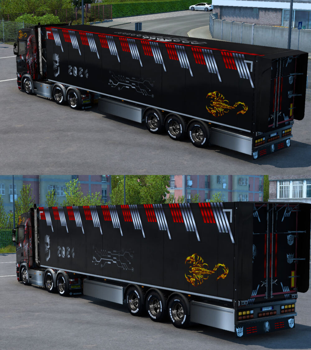 SCANIA TRANSFORMERS PROJECT PREDATOR 2024 SKIN - ETS 2 Skins - Euro ...